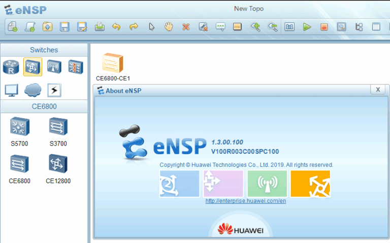 How To Install HUAWEI ENSP Network Simulator