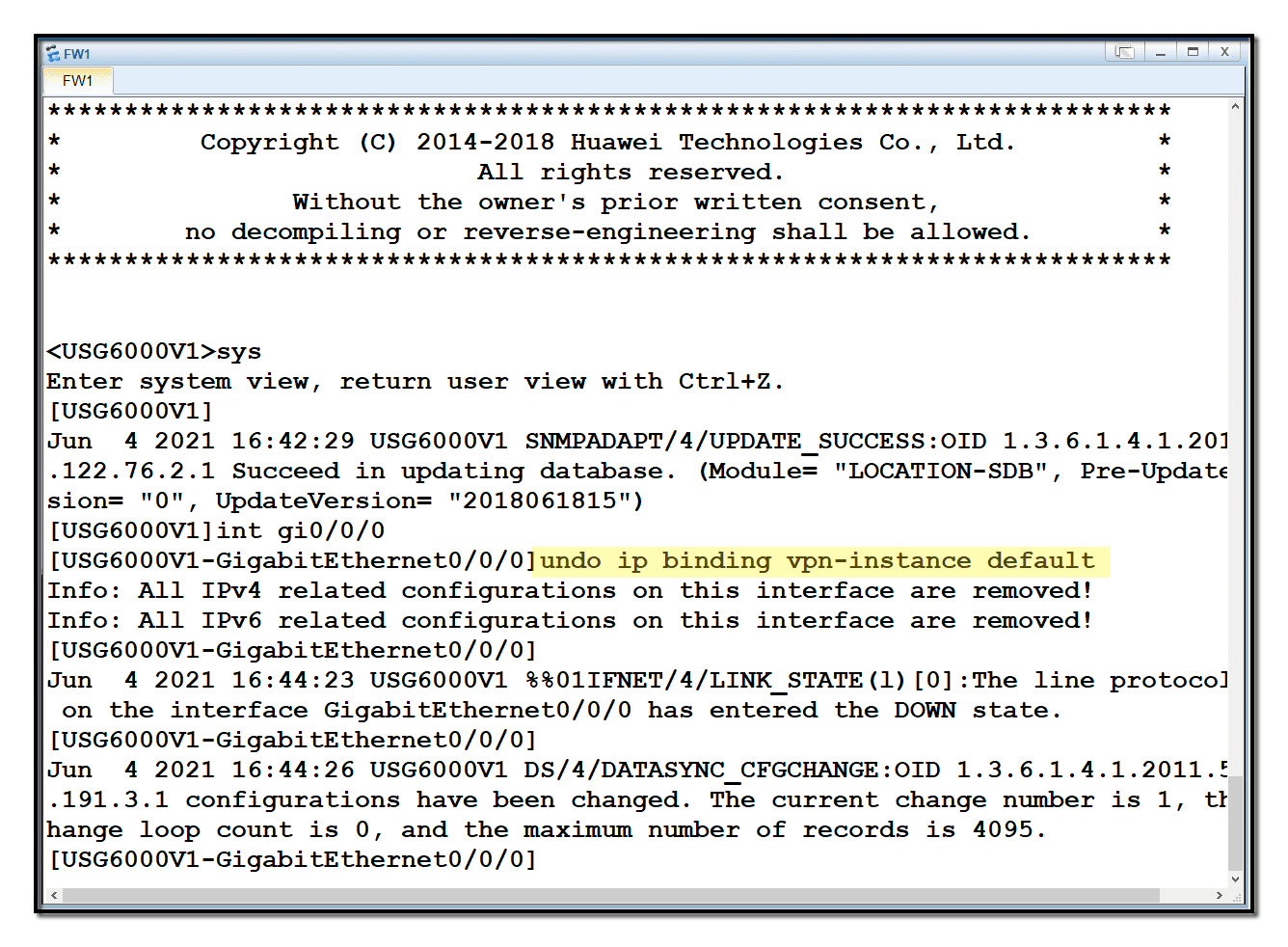 How To Simulate HUAWEI Firewall On ENSP